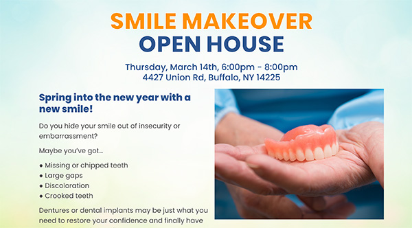 Smile Makeover Open House | Buffalo, NY Dental Event